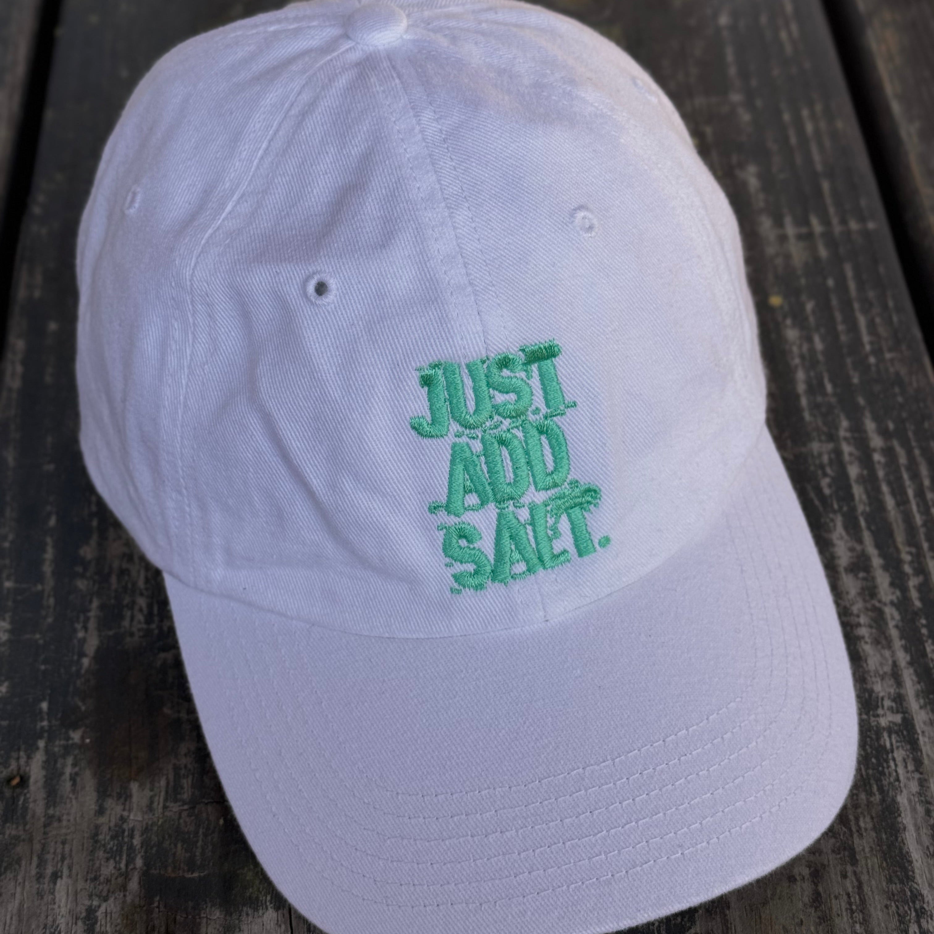 Just Add Salt Daddio Soft Hat (White/Teal)