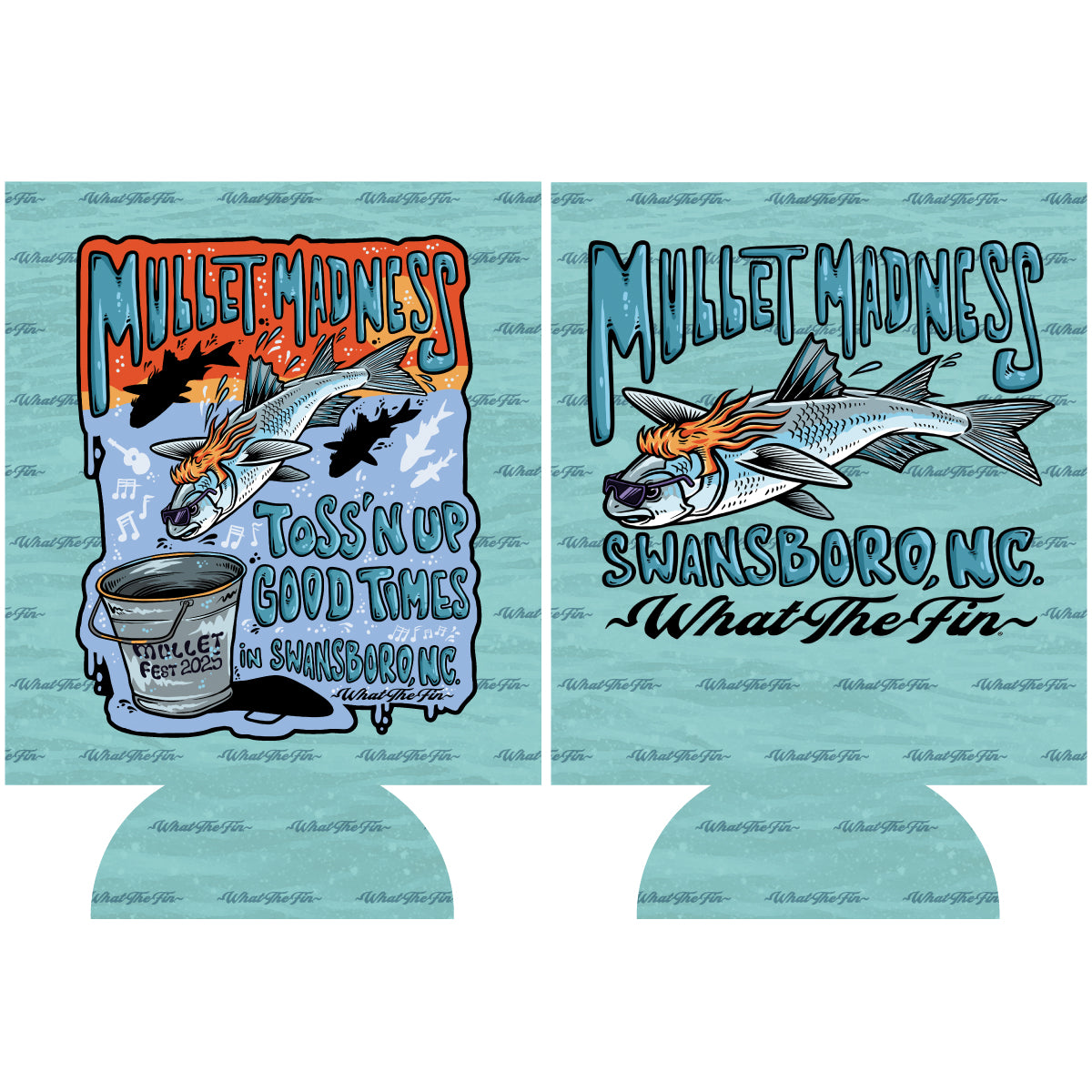 Mullet Fest 2025 Koozie