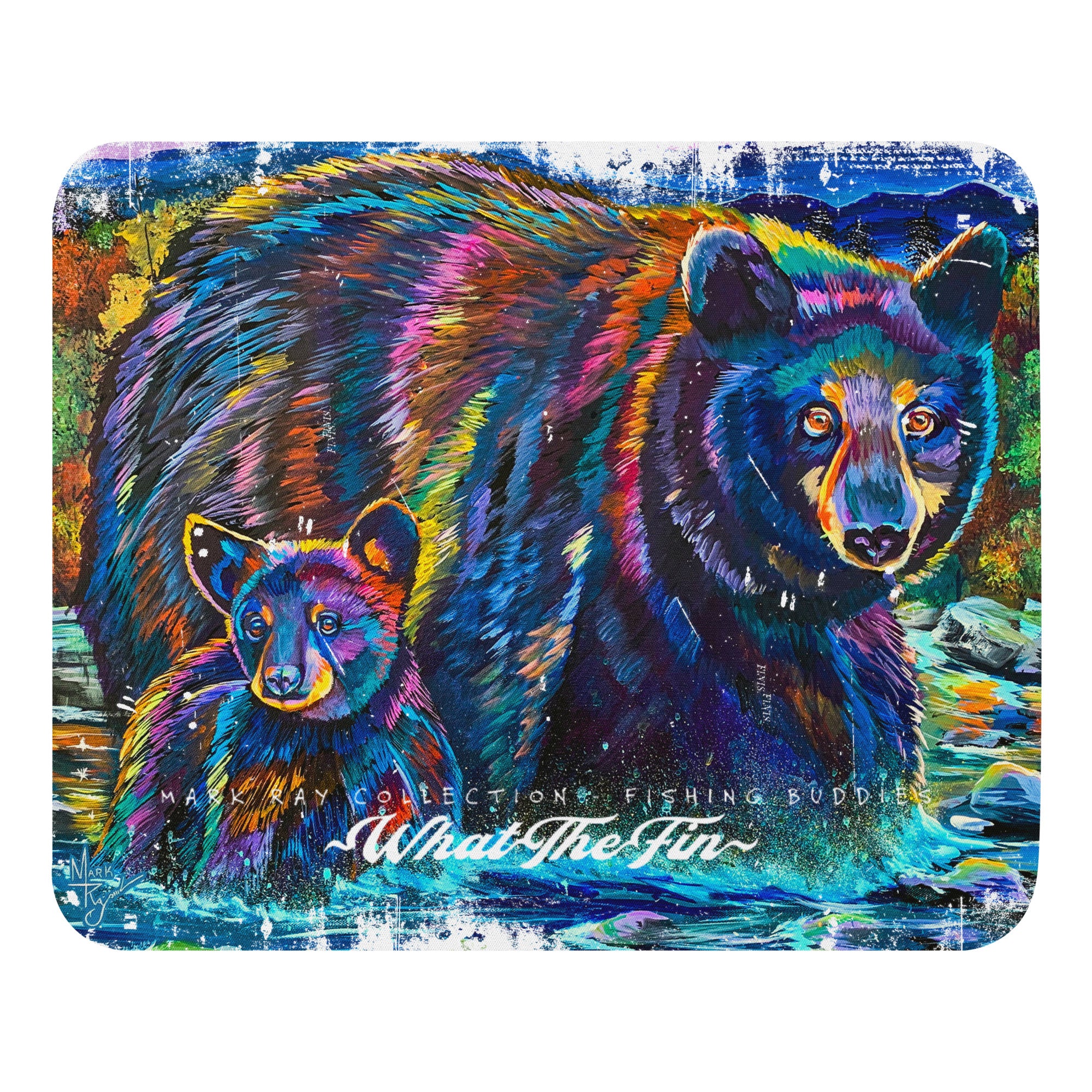 Fishing Buddies - Mark Ray Collection Mouse Pad