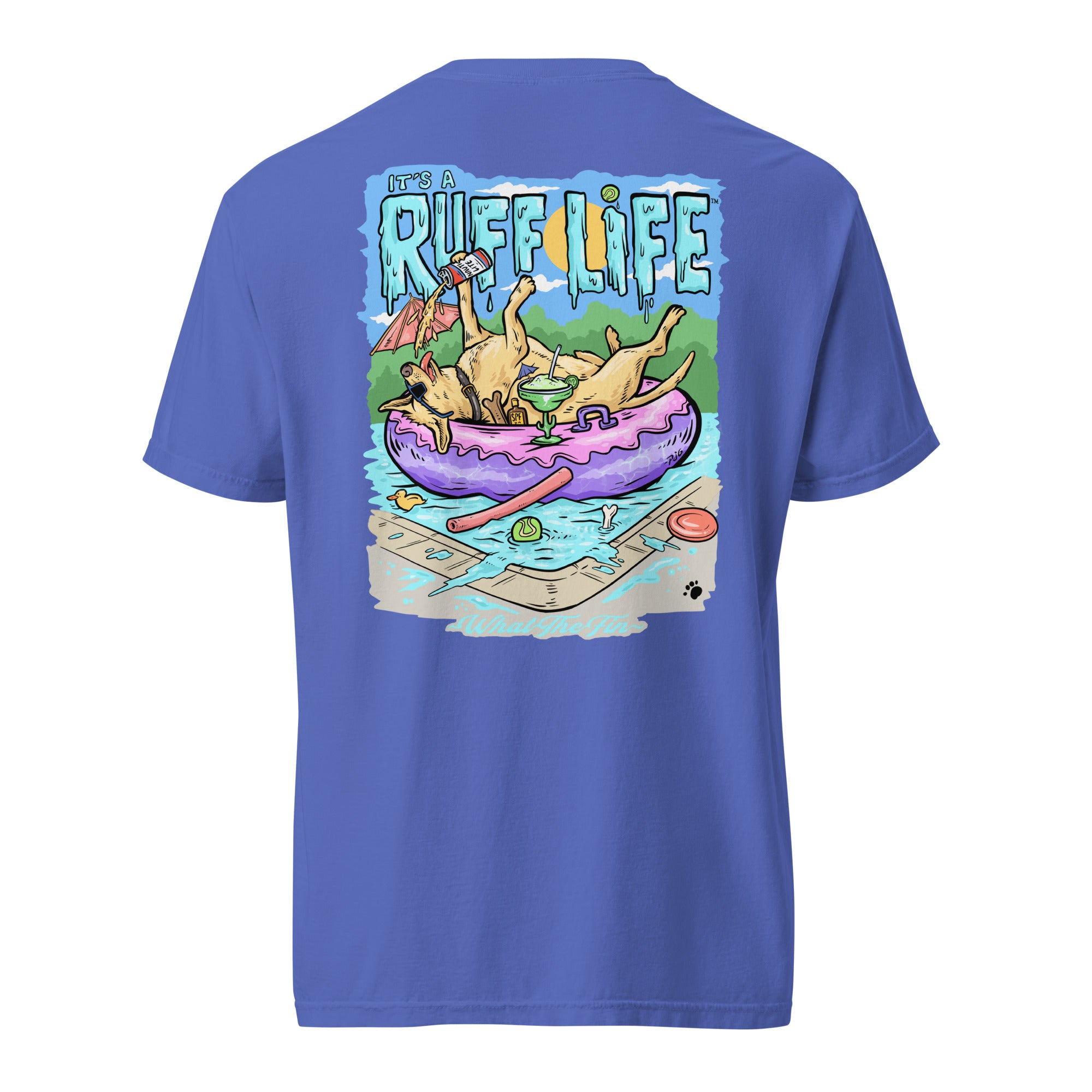 Ruff Life Pool S/S Cotton Tee