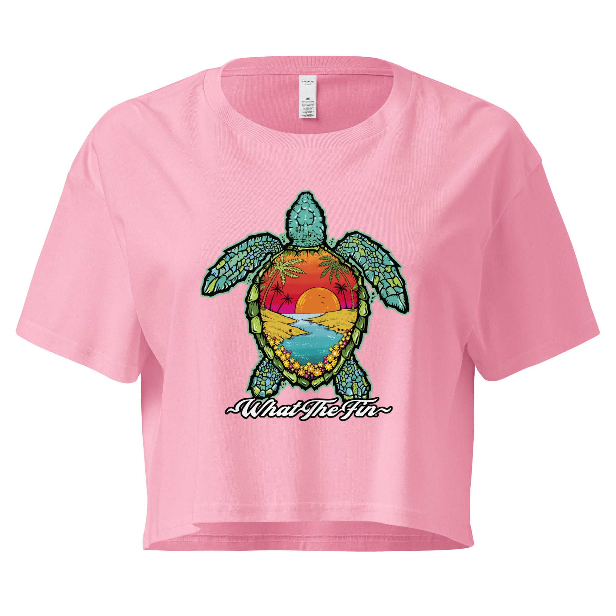 Turtle Oi Ladies Crop Top